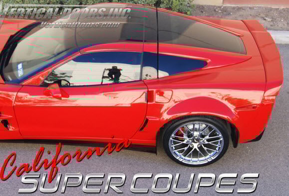 Corvette C6 Halo Replacement for Window Rails