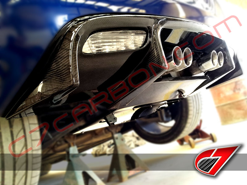 2005-2013 Chevrolet C6 Corvette Rear Diffuser RACE Edition Style in ...