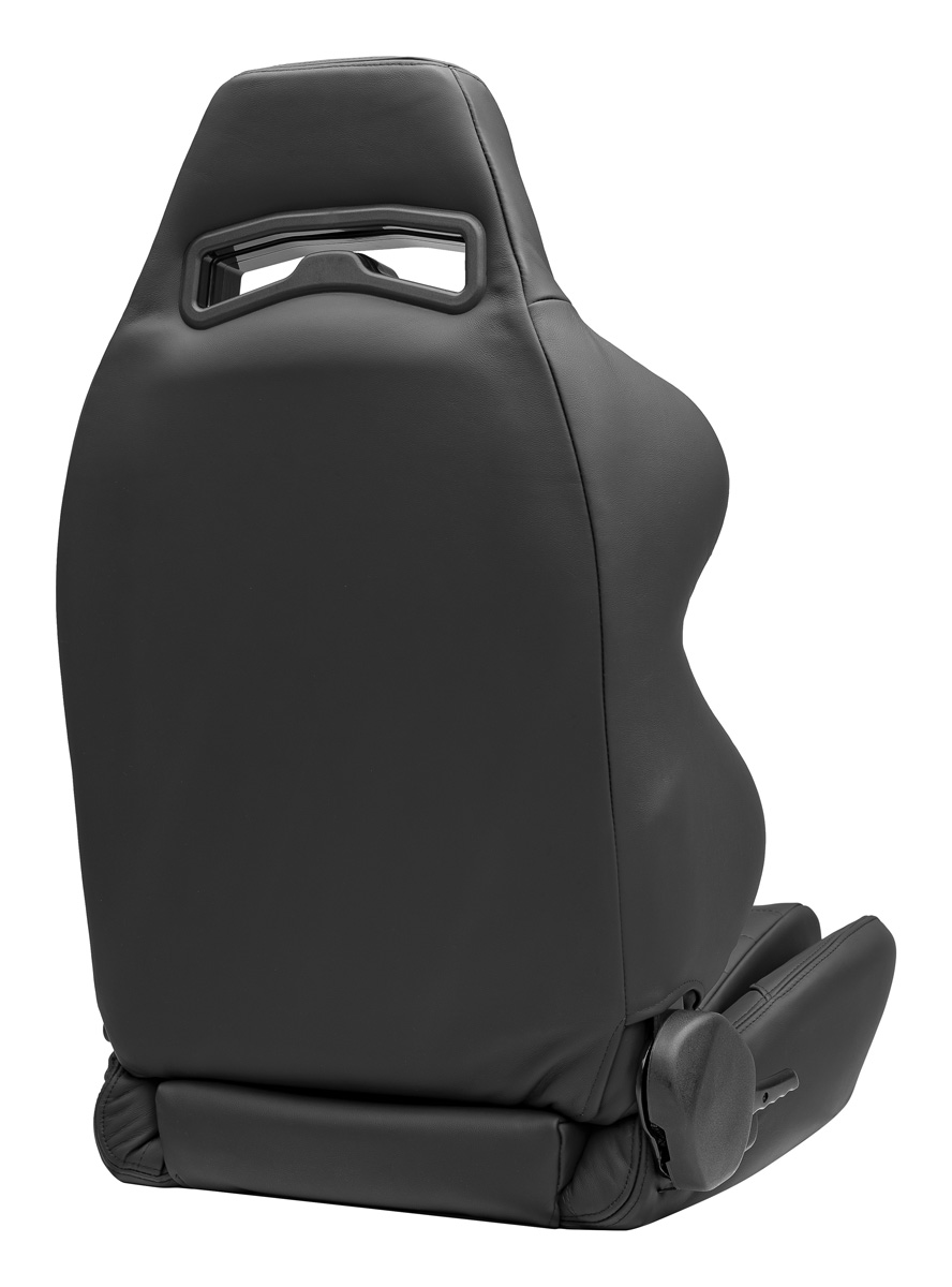 Corbeau LG1 Racing Seat, LG1 Black Leather , L25501PR