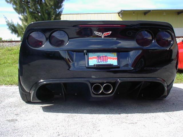 C6 Corvette, All Models, Original Brian Glover Design Rear Racing ...
